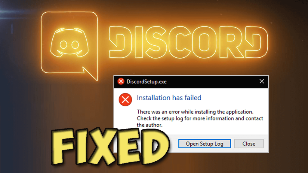 resuelva el error de instalación de Discord Archives - PC Error Arreglar